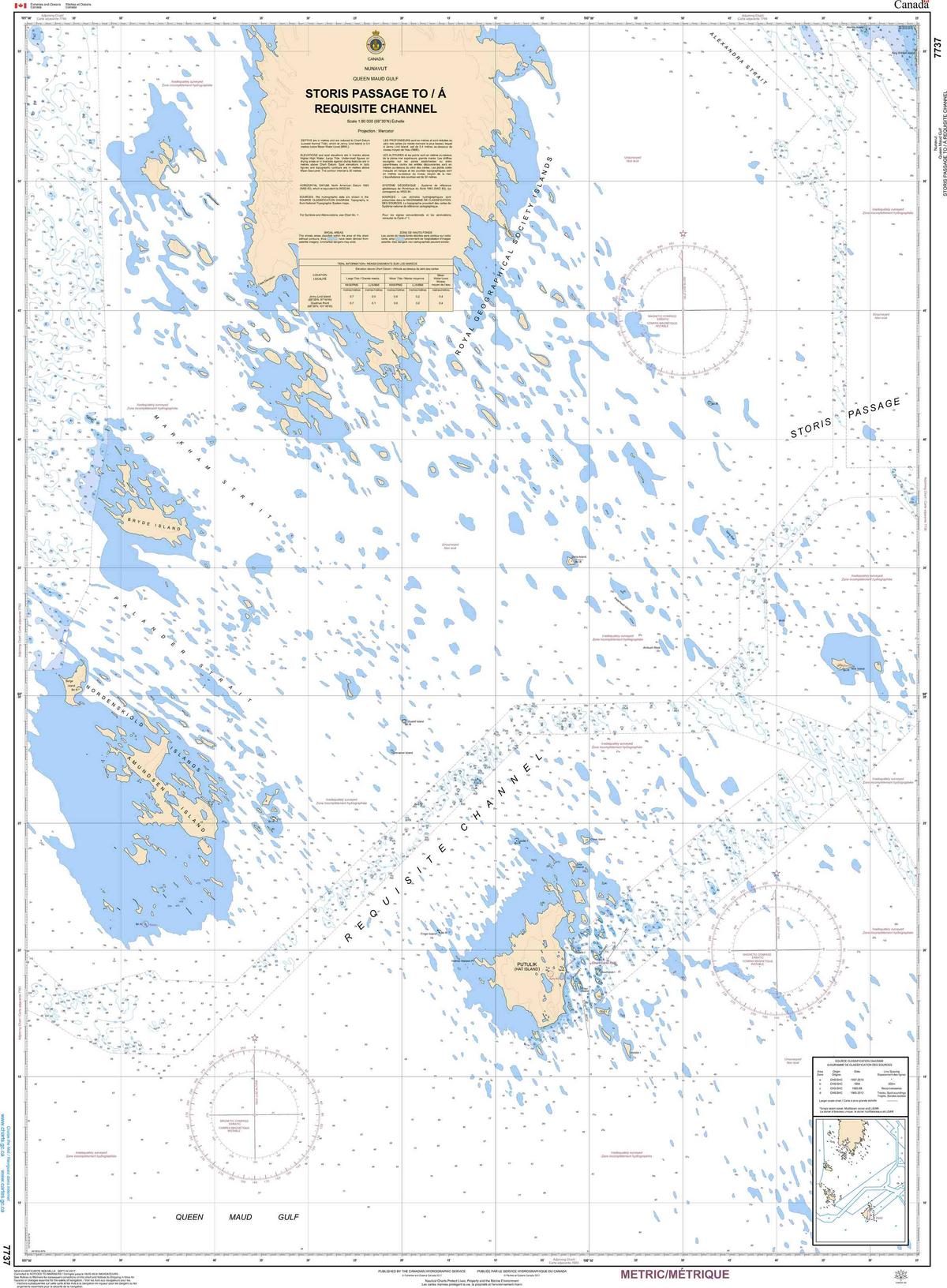 Canadian Nautical Charts – GeoMart