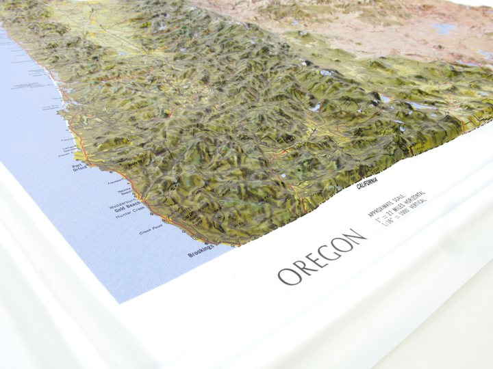 Raised Relief Maps - Three-Dimensional Maps - 3D Maps – GeoMart