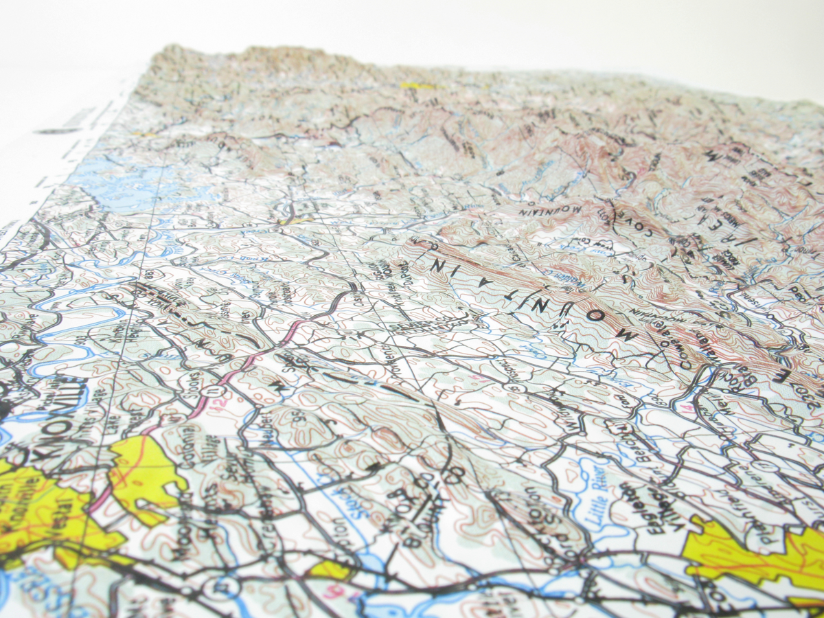 Raised Relief Maps - Three-Dimensional Maps - 3D Maps – tagged "Raised ...