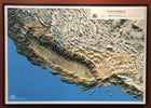 California State Three Dimensional 3D Raised Relief Map – GeoMart